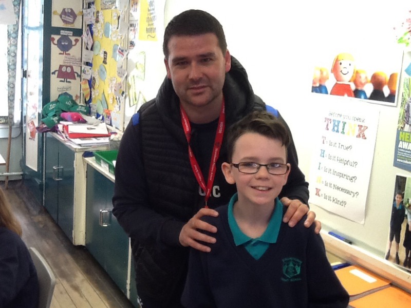 David Healy Gives Christian A Surprise Birthday Visit.